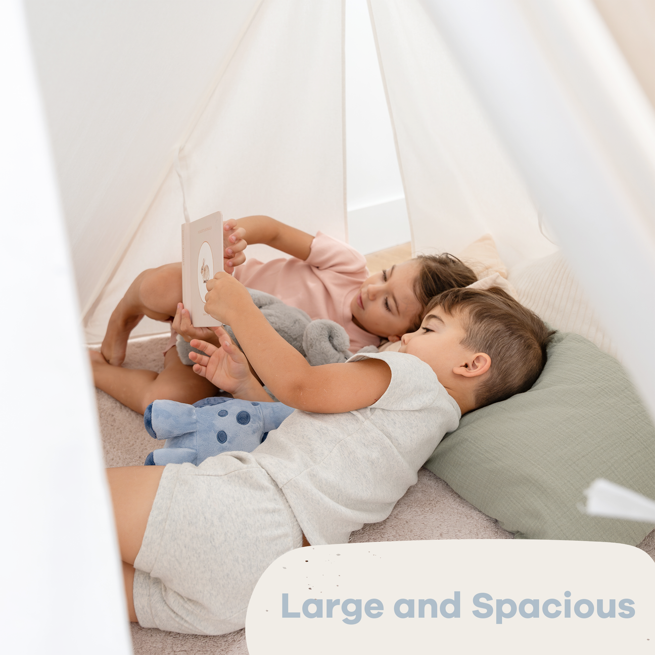 Kids Indoor Play Tent in Pacific Blue – Comfy Cubs